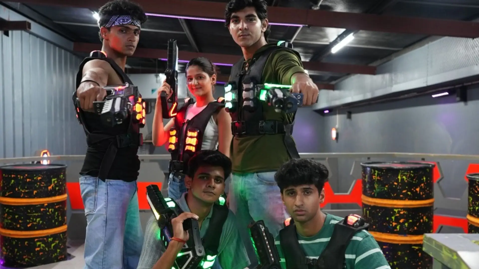 Laser Tag at HopUp Chandigarh | Best Group Activity